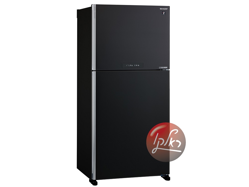 קרן בני ישיבות - מוצרי חשמל | מקרר שארפ מקפיא עליון גימור זכוכית מהדרין 558 ליטר SJ-4355 ...