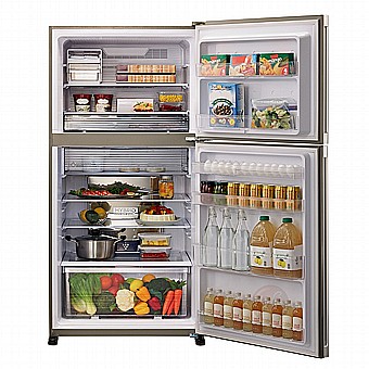 חשמל הקרן - חנות מוצרי חשמל של קרן בני הישיבות | מקרר שארפ מהדרין 2 דלתות 558 ליטר זכוכית ...